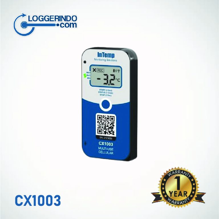 Real-time, Multi Use Temperature Data Logger - CX1003 - Loggerindo
