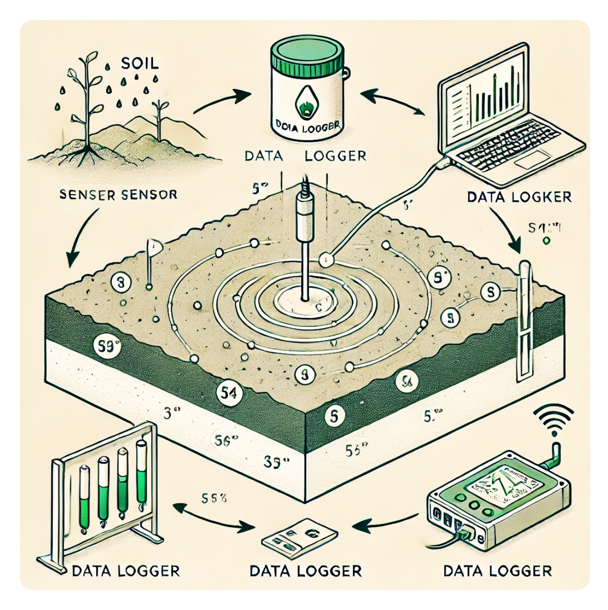 Mengenal Soil Data Logger Untuk Pengukuran Kelembapan Tanah - Loggerindo