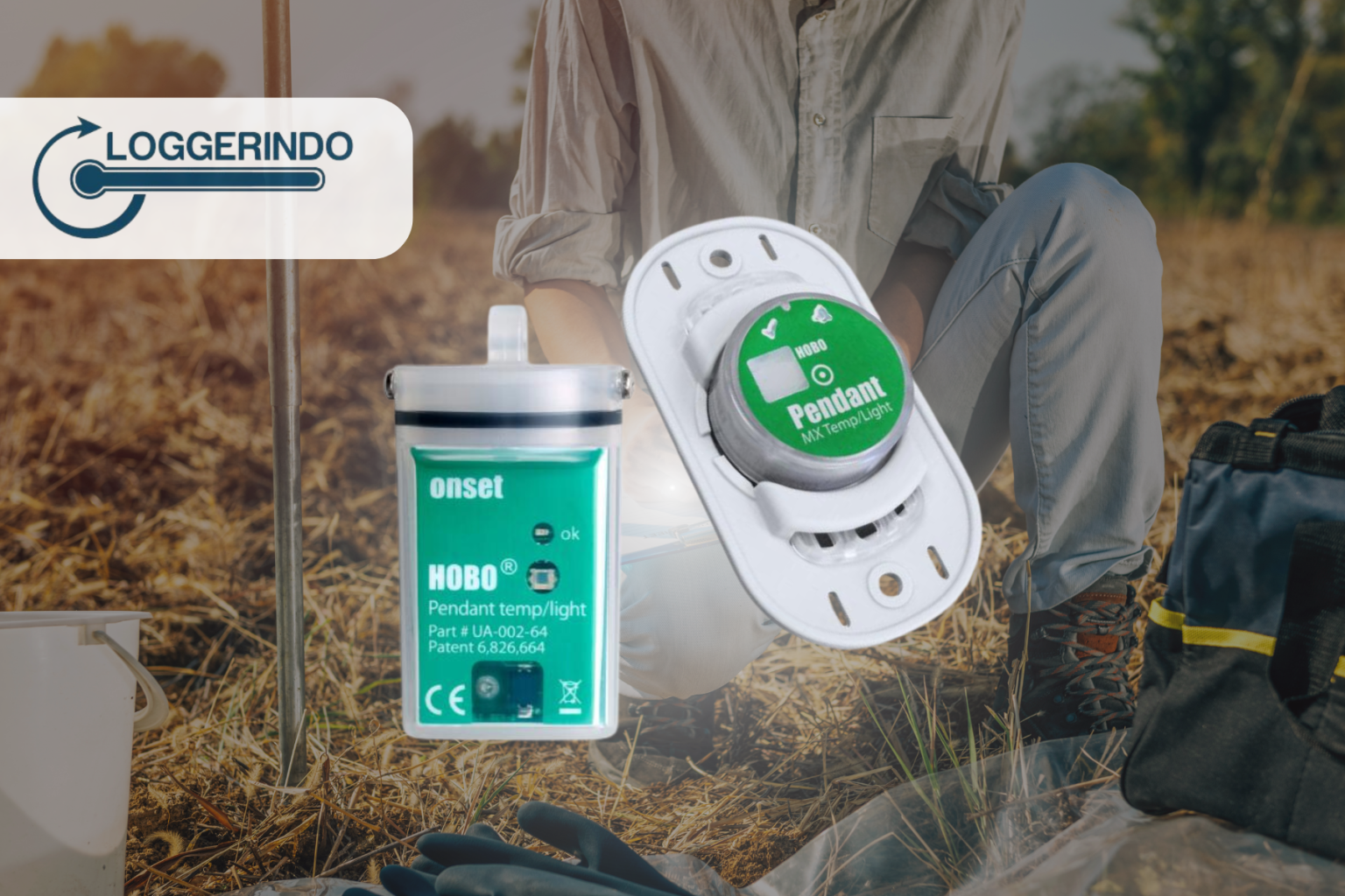 Pengaplikasian Data Logger Suhu dan Cahaya pada Outdoor - Loggerindo
